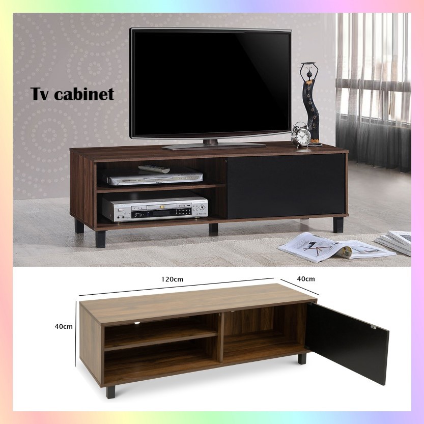 Norman 4FT TV Console / TV Cabinet / TV Rack / Coffee Table (Fully ...