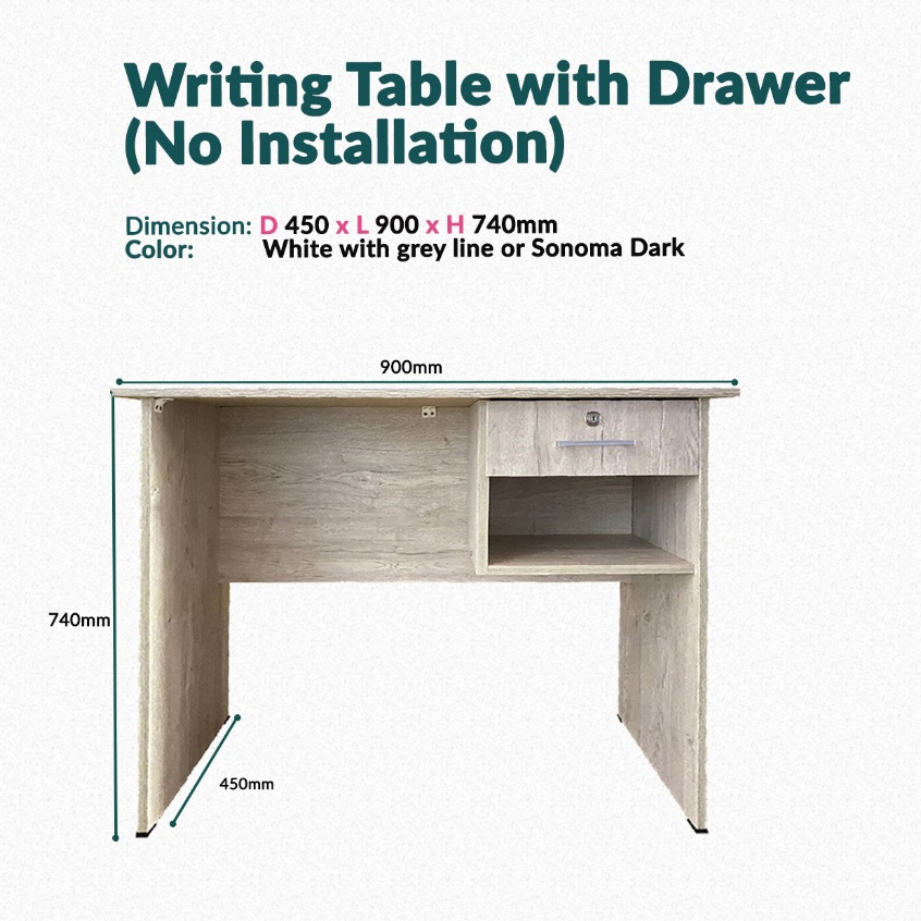 SG Ready Stock Study Desk / Computer Table / Office Table (NO ...