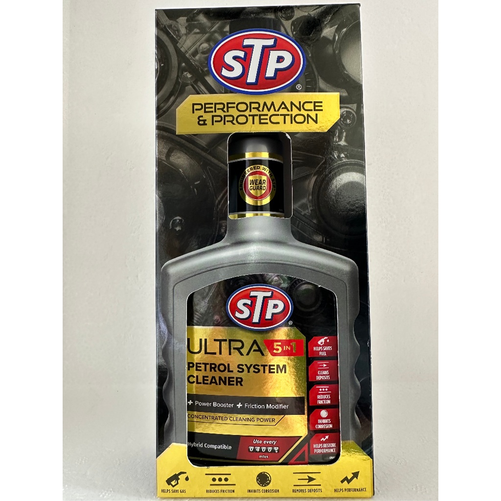 STP Petrol 5in1 System Cleaner 400ML/ Injector Cleaner 200ML/ Petrol ...