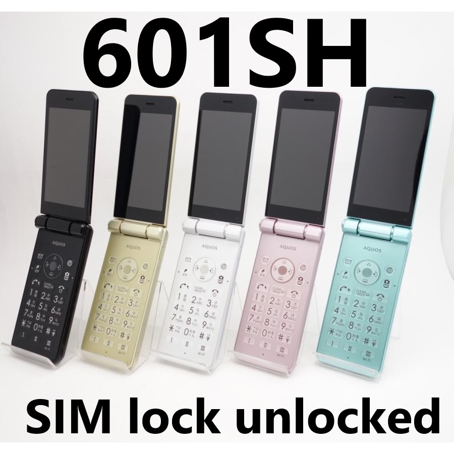 SHARP 601sh Android Flip keitai Phone Used | Shopee Singapore
