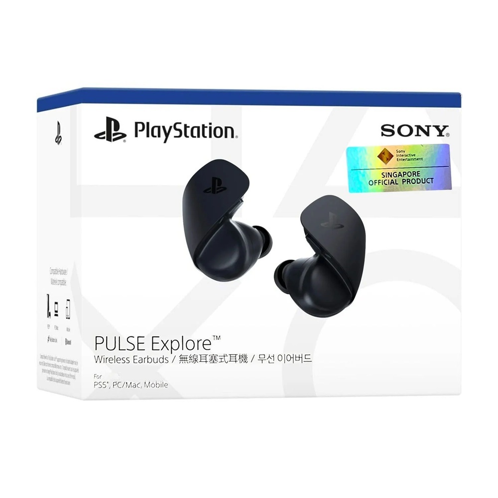 PS5 Pulse Explore Wireless Earbuds (Midnight Black) | Shopee Singapore