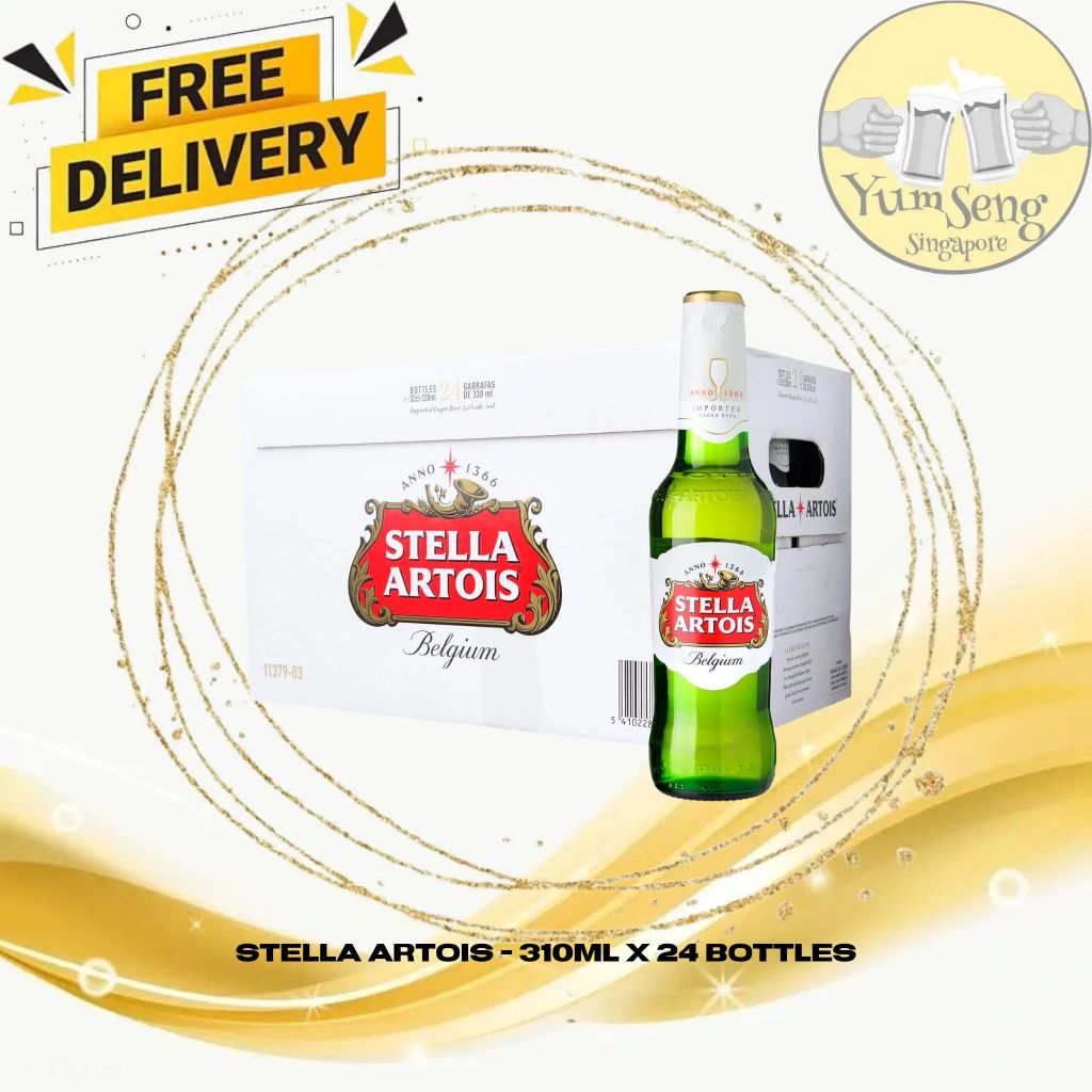 Stella Artois - 310ml x 24 bottles (BBD: 03/2026) | Shopee Singapore