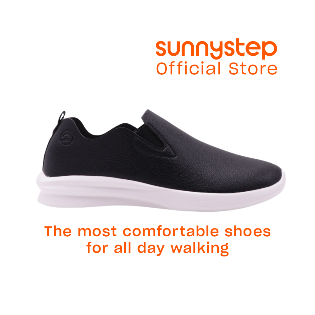 Sunnystep - Balance Walker - Slip-on in Black - Most Comfortable ...
