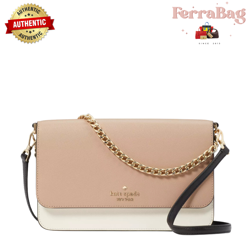 Kate Spade Madison Flap Convertible Crossbody KC623 | Shopee Singapore