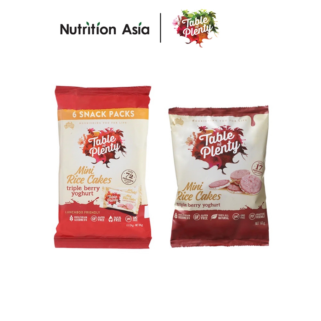 Table of Plenty Mini Rice Cake Triple Berry | Shopee Singapore