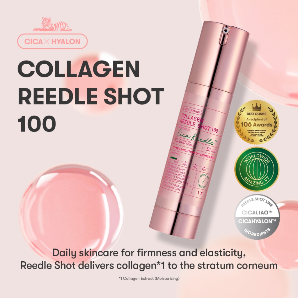 [VT] Collagen REEDLE SHOT 100/300/700 Elasticity care, Anti-Aging, Skin Turn-Over Improvement ...