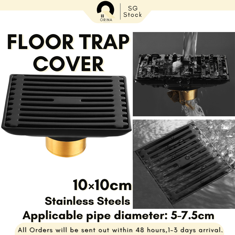 [SG] Floor Trap Cover 10cm Floor Drain Cover Filter Toilet Drain Trap ...