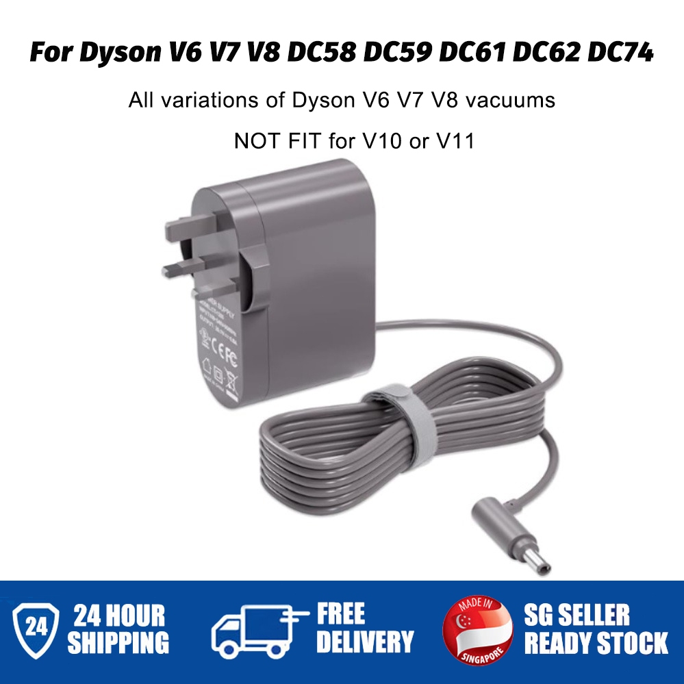 SG [In Stock]Dyson 26.1V Battery Charger for Dyson Hoover Charger - (Replacement for V6 V7 V8 ...