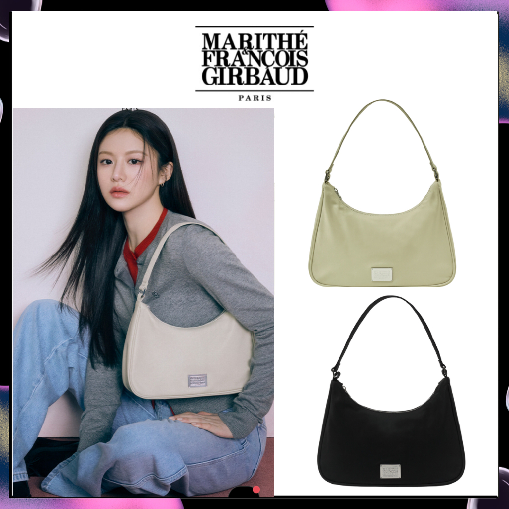 [2025 NEW] MARITHE FRANCOIS GIRBAUD Classic Logo Hobo Bag, 2 colors ...