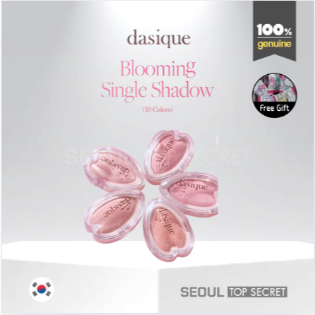 [DASIQUE] (New) Blooming Single Shadow 10 Colors 2025 Pink Blossom Edition | Shopee Singapore