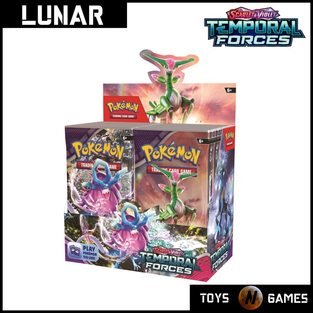 Pokemon TCG SV5 Temporal Forces Booster Box | Shopee Singapore