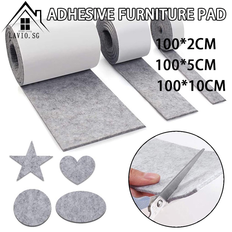 2/5/10cm*100cm Anti-slip Self-adhesive Floor Protector Pads Mute Wear ...