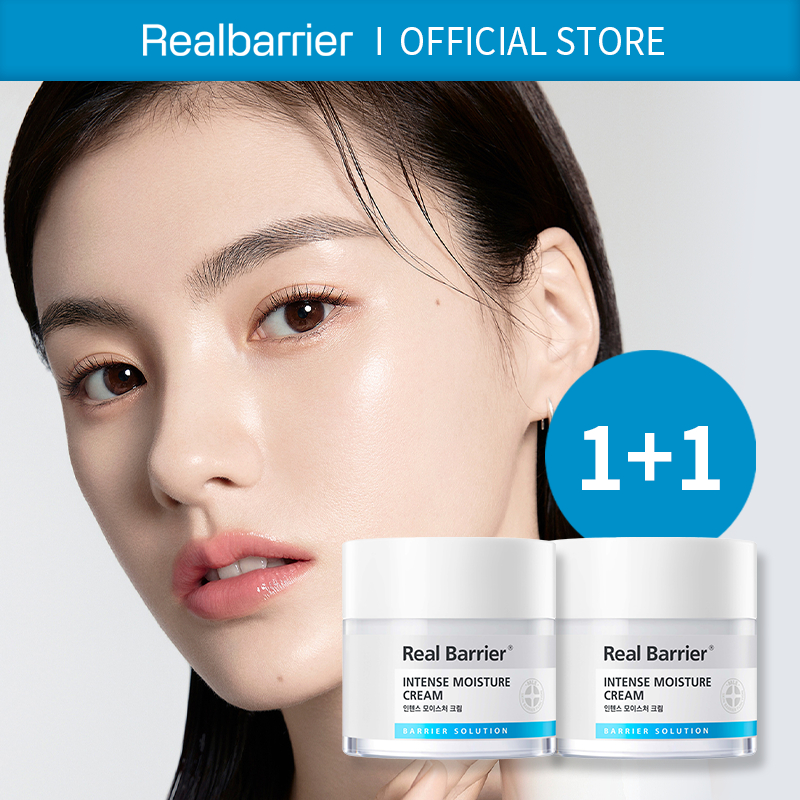REAL BARRIER Intense Moisture Cream 1+1 (50ml+50ml) | Shopee Singapore