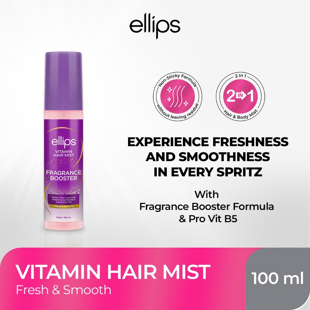 Ellips Hair Mist - Fresh & Smooth - 100ml | Shopee Singapore