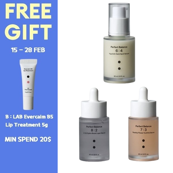 [B:LAB] Serum 30ml Ji-chi Hydro Boost Layer | Yuja Anti-Dark Spot | Rosehip Please Youthful ...