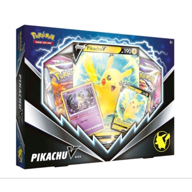 Pikachu V Box | Shopee Singapore