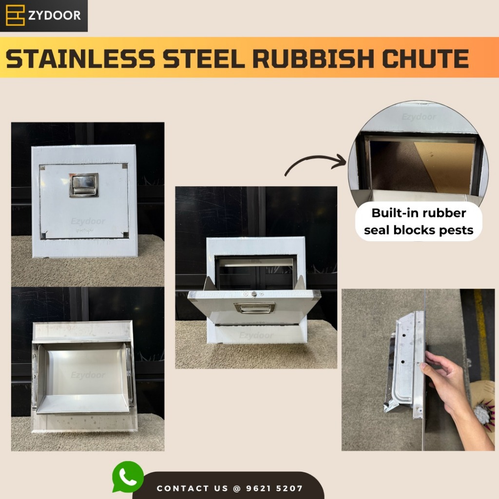 Stainless Steel HDB Rubbish Chute | Shopee Singapore