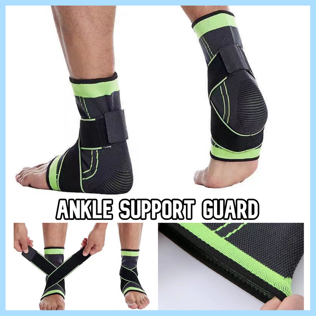 [SG] Ankle Guard Protector/ Ankle Support Brace/ Breathable Ankle ...