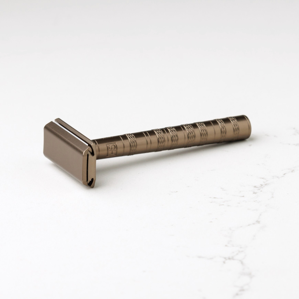 [FREE 100 BLADE] HENSON AL 13 Medium Facial Razor - Single Blade Double ...