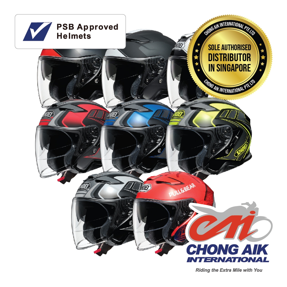 [ONGOING PROMO] SHOEI J-Cruise II Graphic [PSB APPROVED] | Shopee Singapore