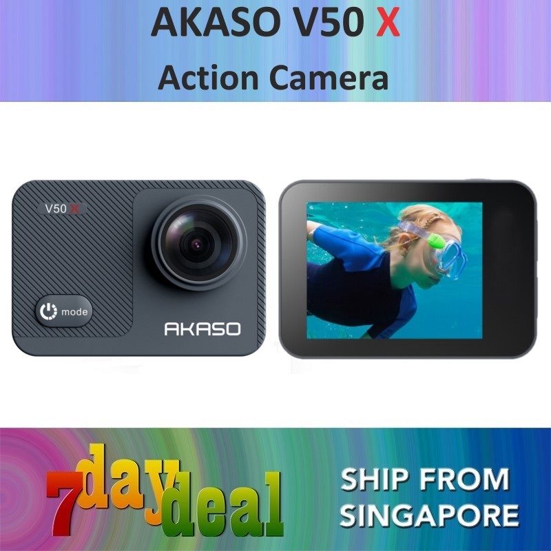 AKASO V50 X Action Camera (V50X - New Version) | Shopee Singapore