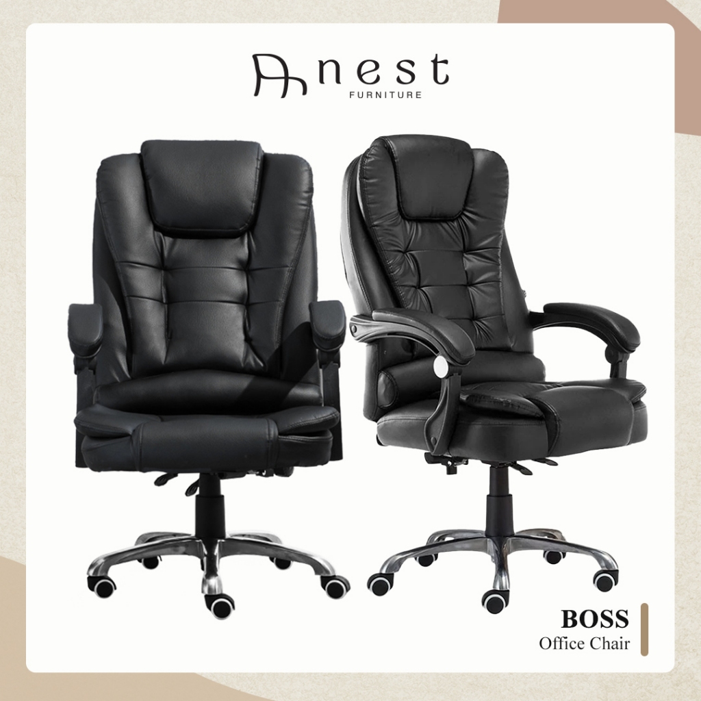 (NEST) BOSS Office Chair without Leg Rest - Home Office Chairs / office ...