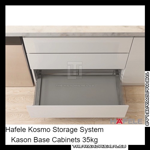 {The Hardware Lab}Hafele Kosmo Storage System Kason Base Cabinets 35kg | Shopee Singapore