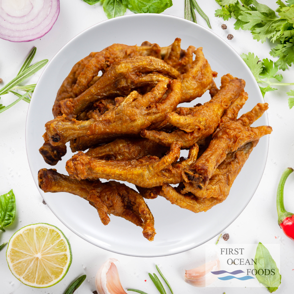 (First Ocean Foods) Fried Chicken Feet - 1kg | Shopee Singapore