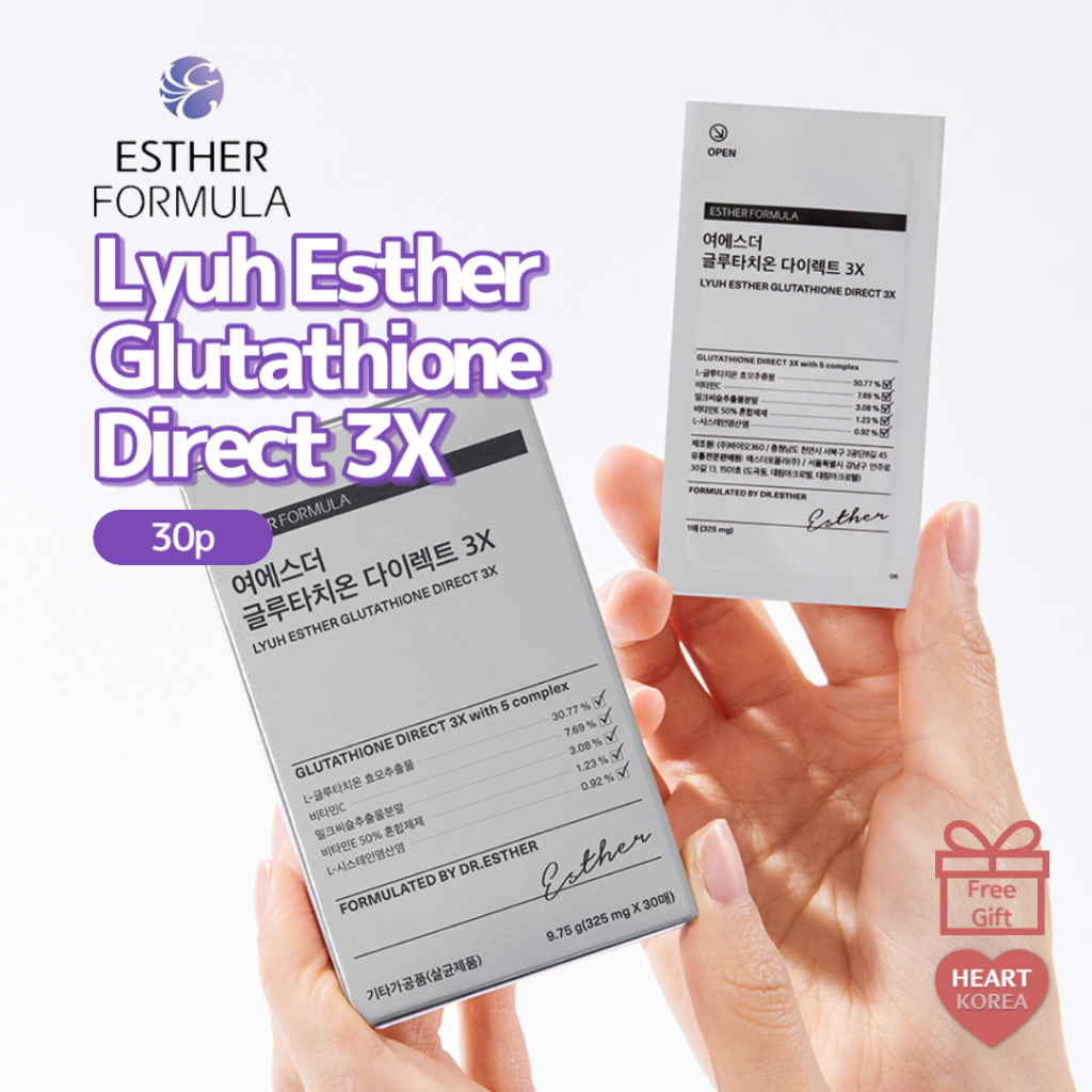 ESTHER FORMULA Lyuh Esther Glutathione Direct 3X (30p) / anti aging ...