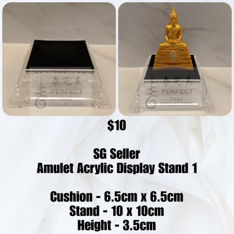 [Thai Amulet Mini Altar Acrylic Display Stand] *MANY DESIGNS* 泰国佛牌展示底座 ...
