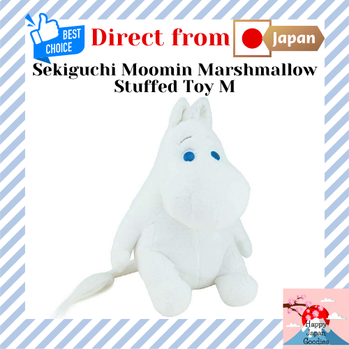 Sekiguchi Moomin Marshmallow Stuffed Toy M [Direct from Japan] | Shopee Singapore