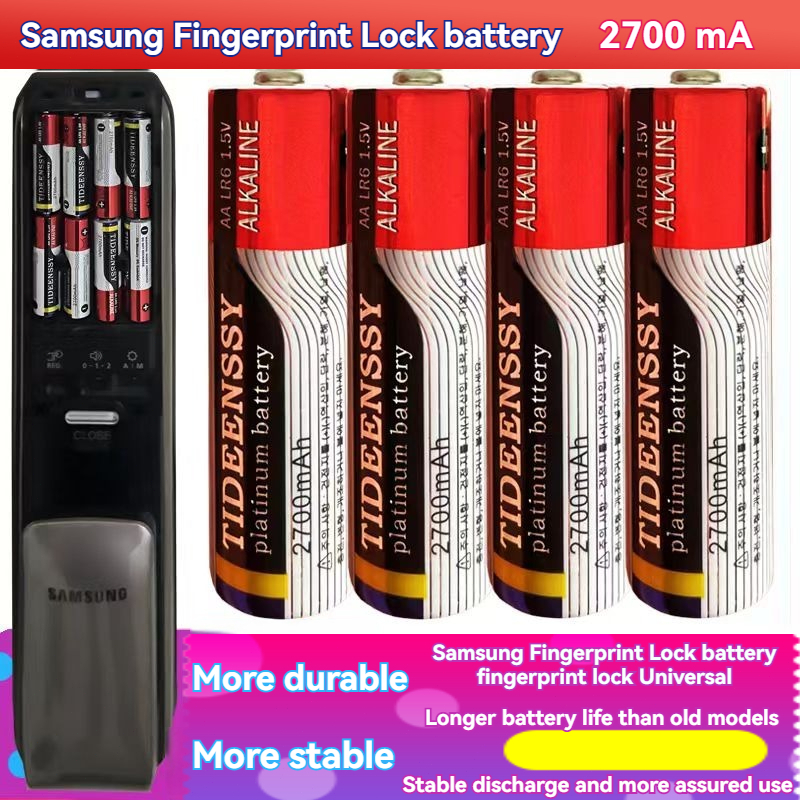 【Stock】BEXEL Samsung fingerprint lock original No. 5 alkaline battery ...