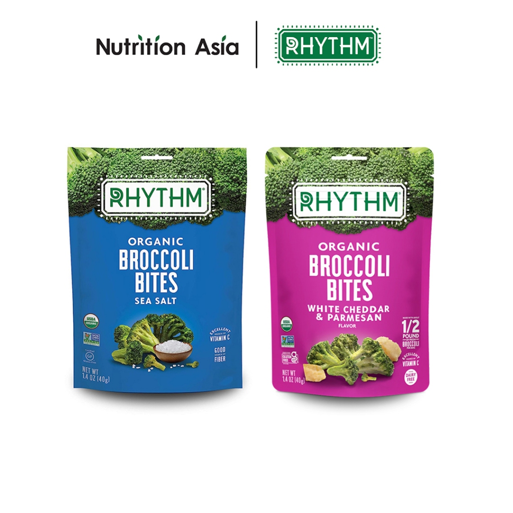 Rhythm Broccoli Bites 40g | Shopee Singapore