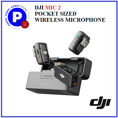 DJI MIC 2 POCKET SIZED WIRELESS MICROPHONE | Shopee Singapore