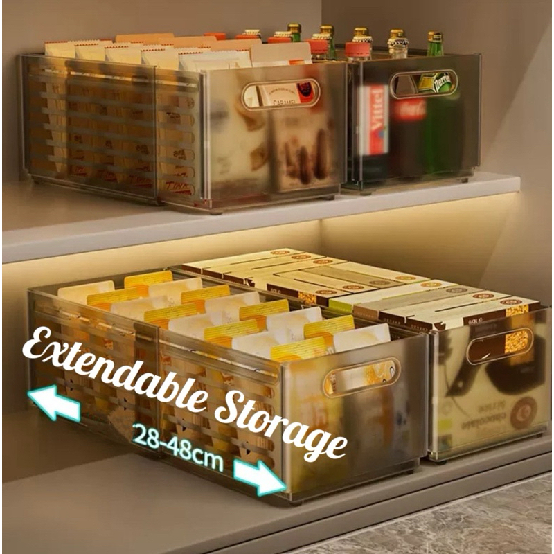 Fast Free Shipping 🚛💨 Extendable Storage Boxes Multipurpose Kitchen ...