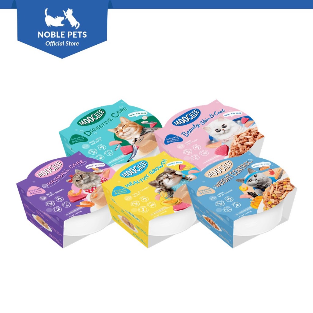 Moochie Seafood Selection Cat Food - Complete & Balanced Nutrition 85g ...