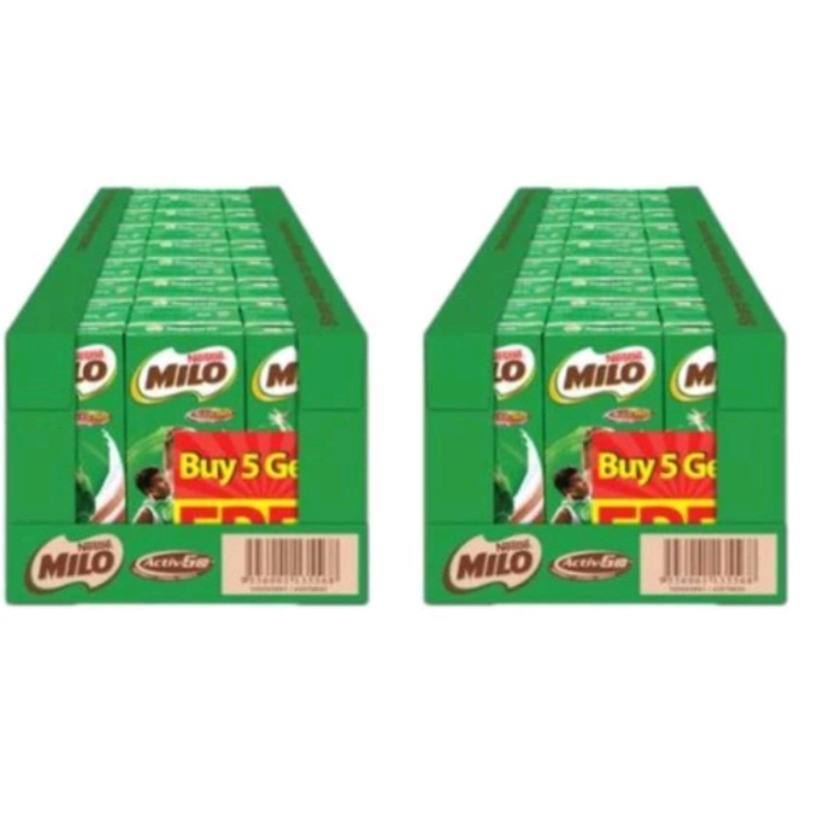 [Bundle of 2] Milo UHT Chocolate Malt Packet Drink(2x 24's x 200ml ...