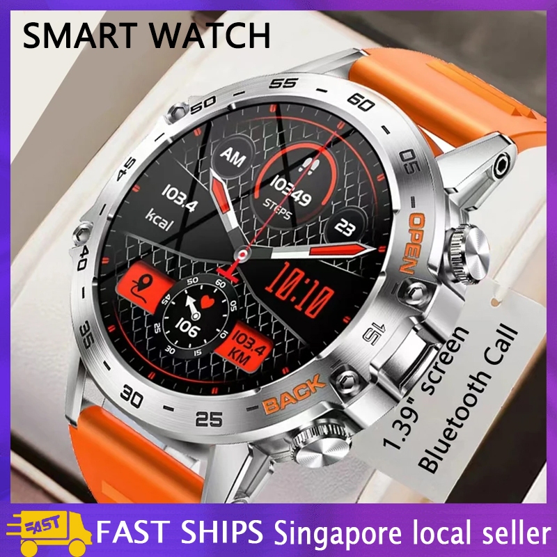 1.39" Bluetooth Call Smart Watch Men Sports Fitness Tracker Watches ...