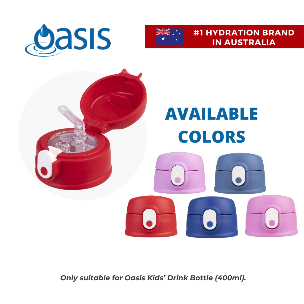 Oasis Bottle Cap For Kids' Drink Bottle 400ML | Shopee Singapore