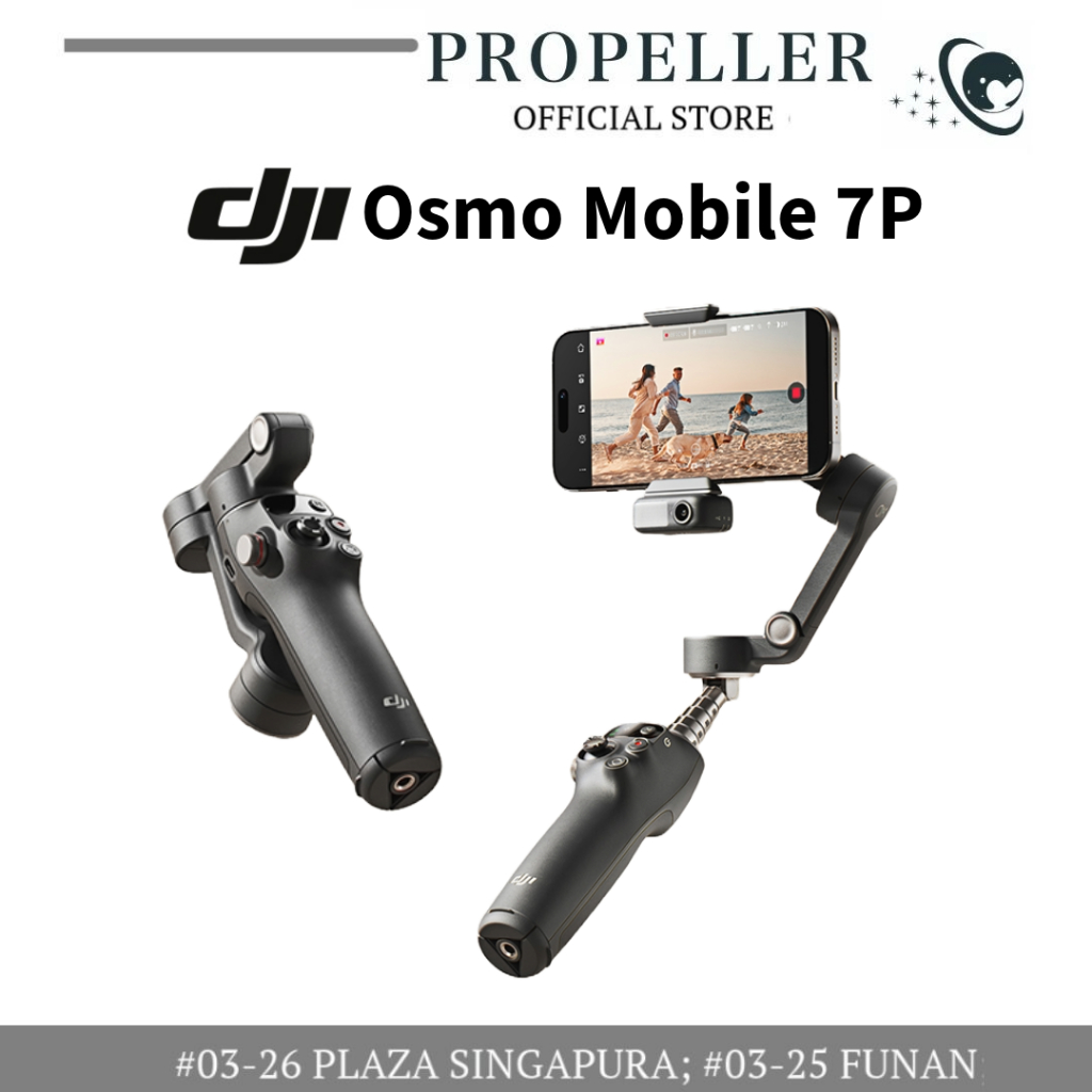 DJI Osmo Mobile 7P - ActiveTrack 7.0 /Robust 3-Axis Gimbal ...