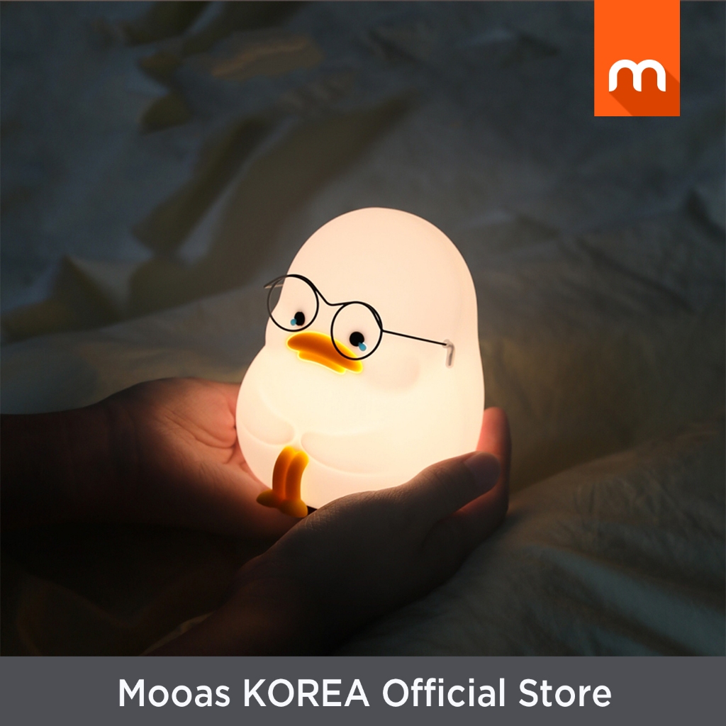 mooas Rechargeable Gloomy Duck LED Nightlight, 7 Color nightlight ...