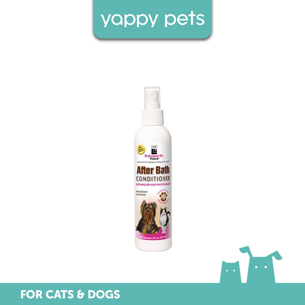 PPP After Bath Conditioner Spray for Dog & Cat 237ml | Detangler and ...