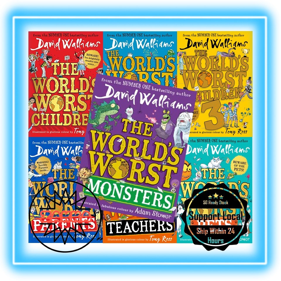 [Ready Stock] The World's Worst Children/Teachers/Pet/Parents by David ...