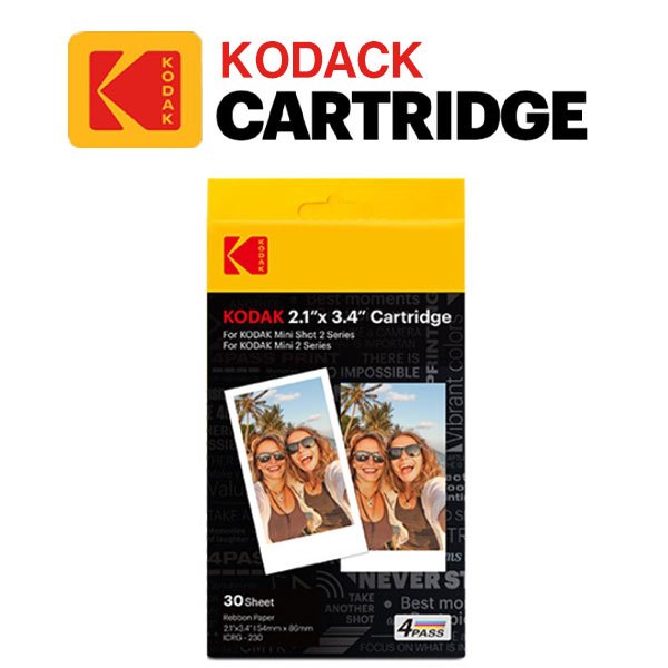 Kodak cartridge paper 2inch for Mini Shot 2 Era Retro MS200 M200 C210R ...