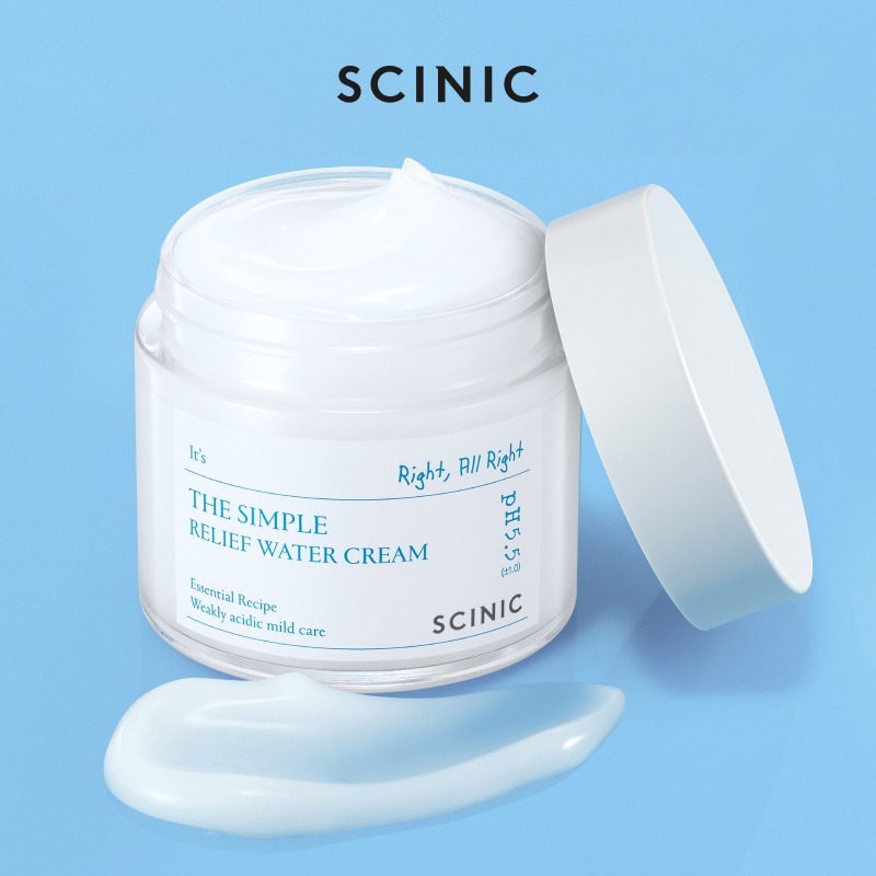 SCINIC The Simple Relief Moisturizing Cream 80ml | Shopee Singapore