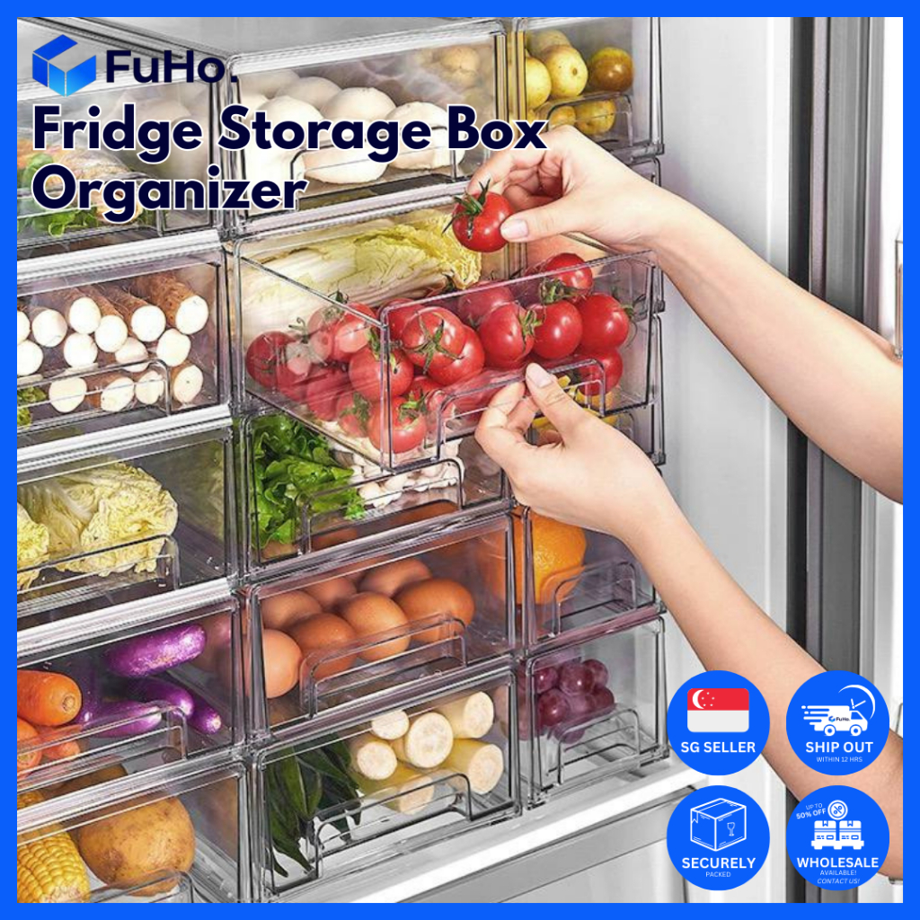 🇸🇬READY STOCK🇸🇬 FuHo Fridge Kitchen Storage Box Organizers | Storage ...