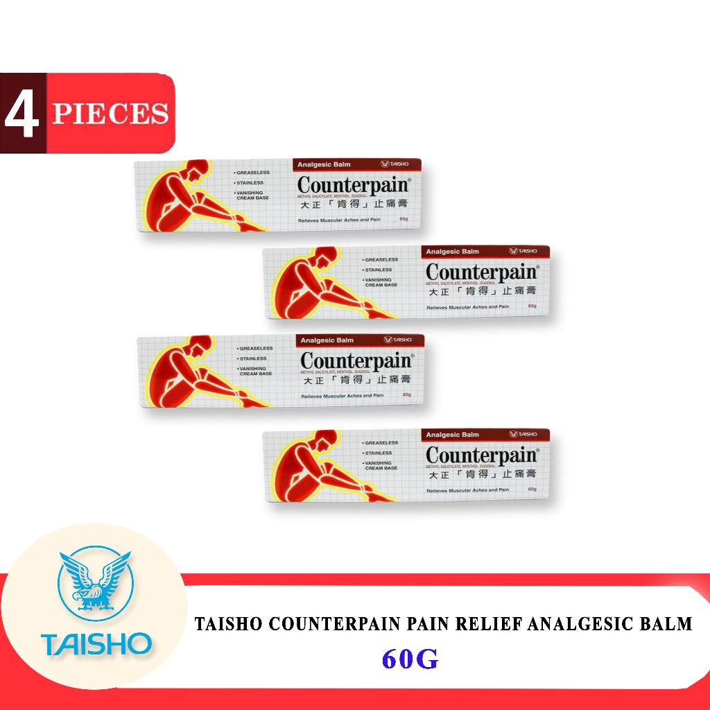 TAISHO Counterpain Pain Relief Analgesic Balm 60g | Shopee Singapore