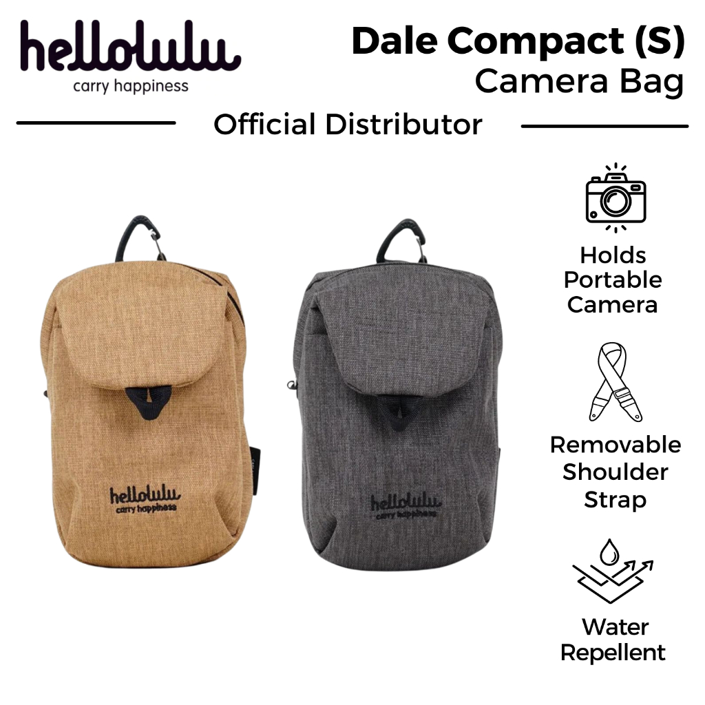 Hellolulu Dale Compact Camera Bag (S) Recycled | Shopee Singapore