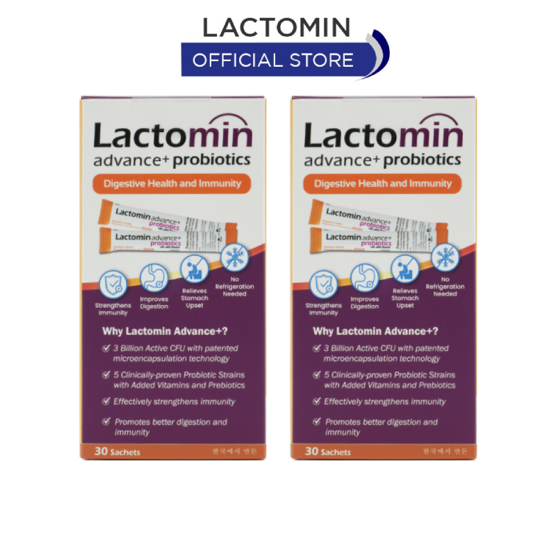 Lactomin Advance+ Probiotics 30's [Bundle Of 2] (Strengthen Immunity ...
