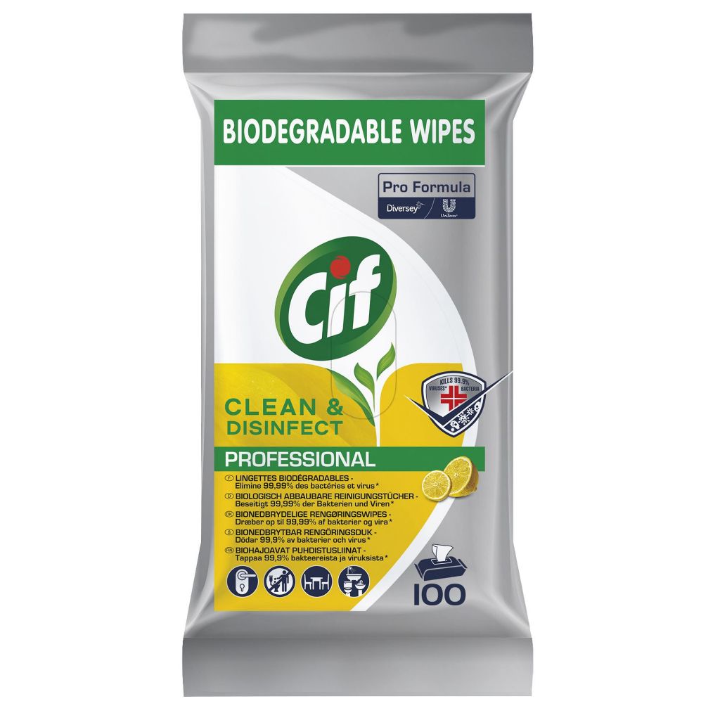 CIf Power & Shine Wipes / CIf Wipes Universal Fresh Multi-Purpose 30/60 ...